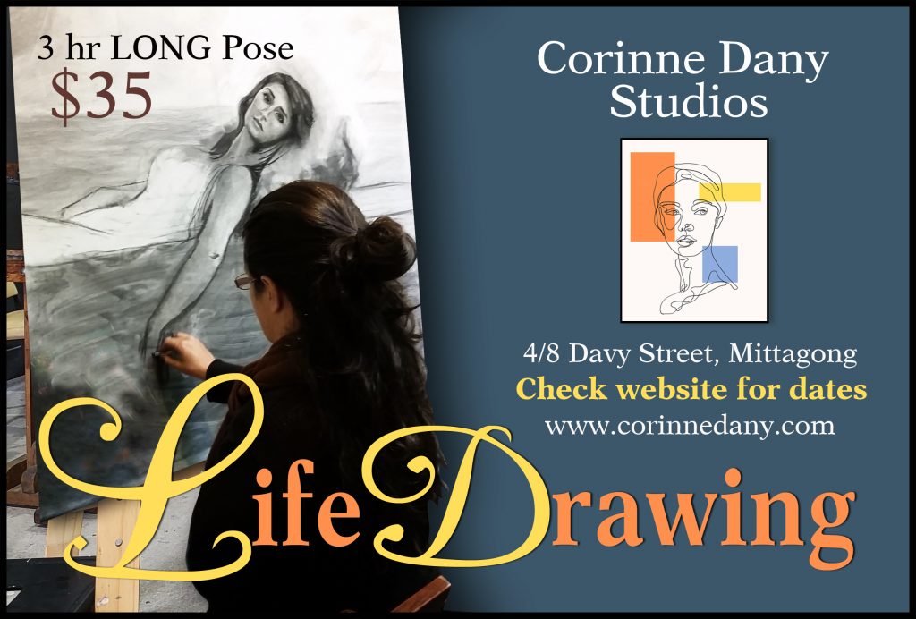 Life Drawing 3hr LONG Pose - Destination Southern Highlands